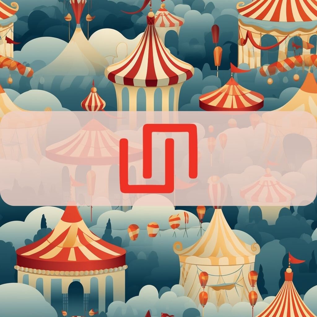 10 Seamless Circus Digital Transfer Paper, Adjustable Repeating Print ...