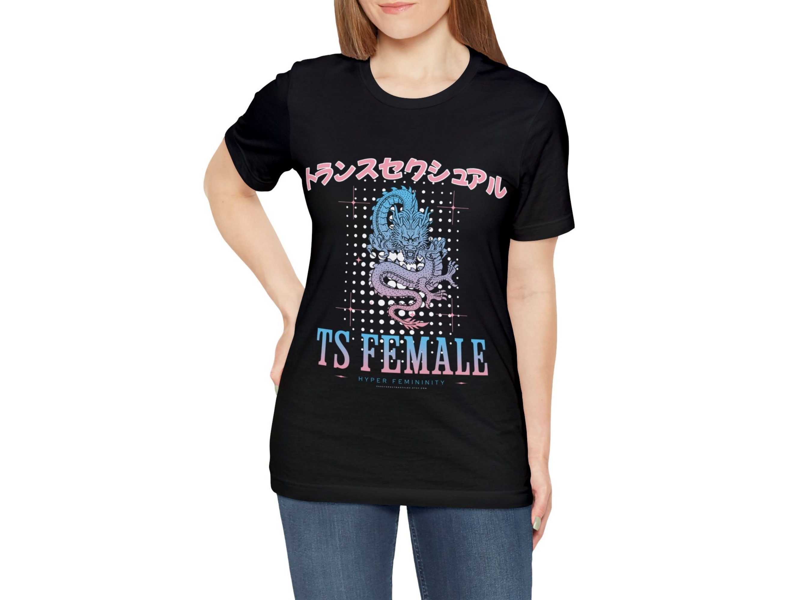 Transsexual, Dragon, TS Female, Hyper Femininity, Adult Gender Neutral ...