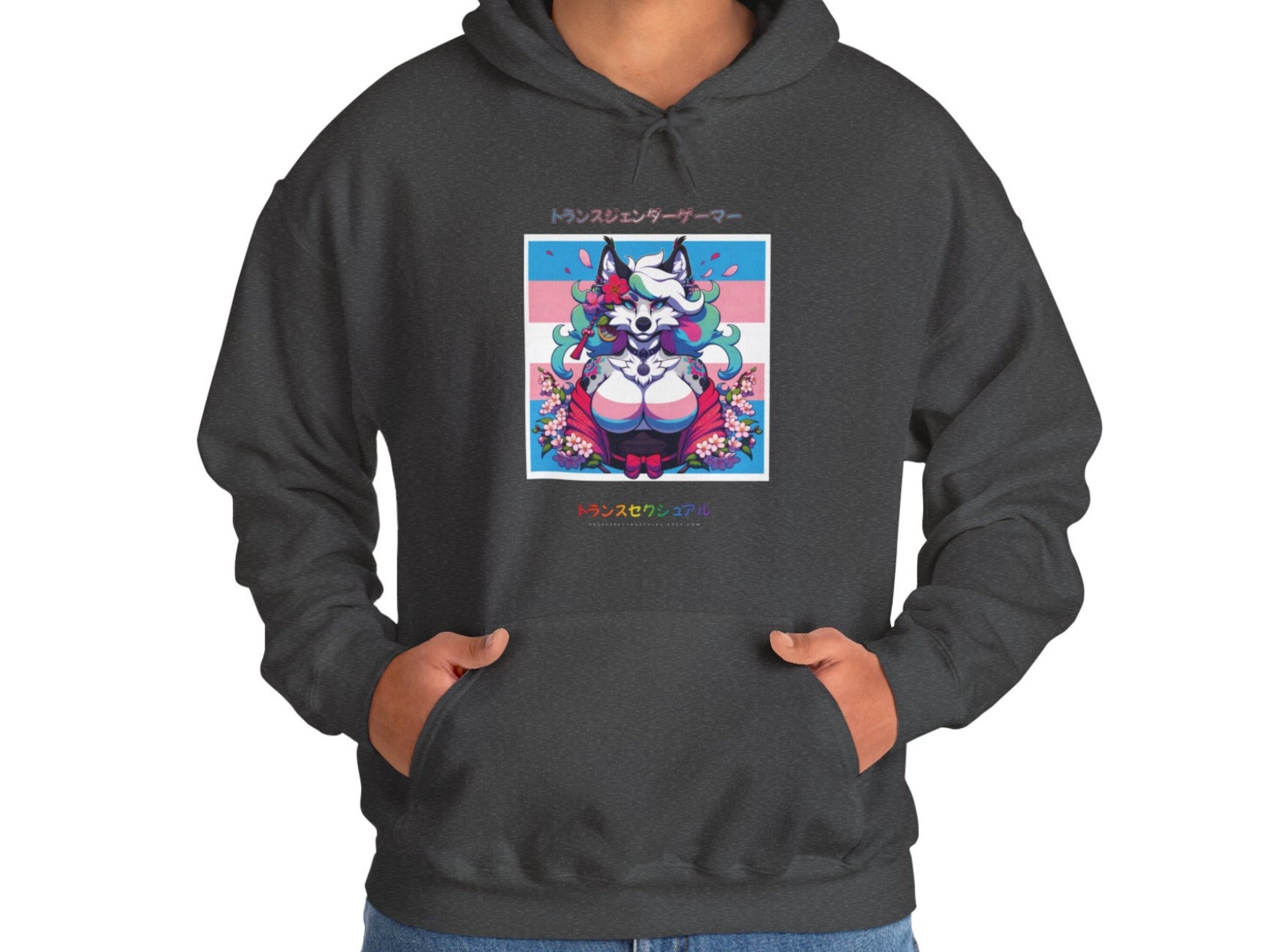 Attractive Transgender Gamer Furry Fandom Transsexual, Japanese Art ...