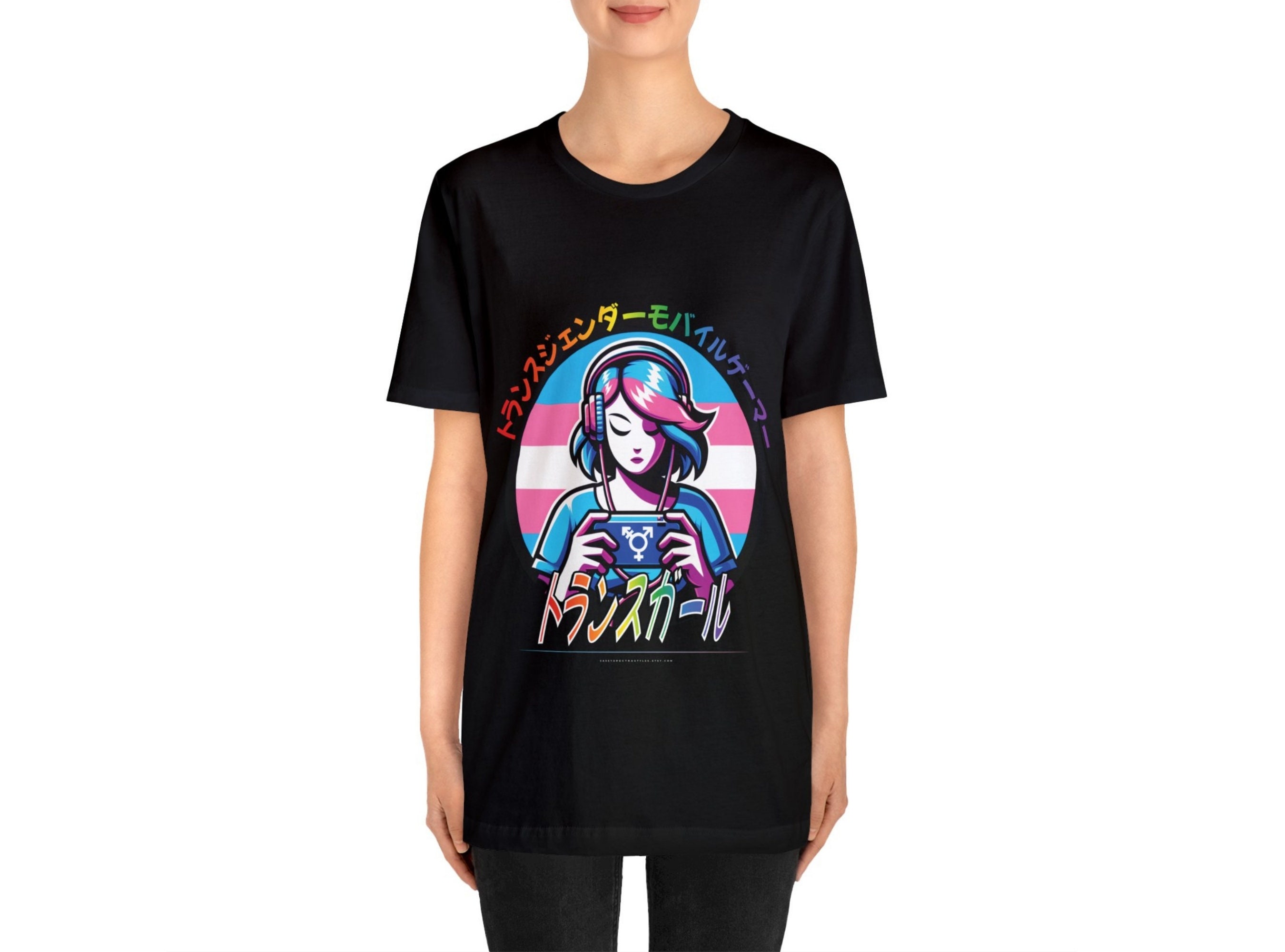 Transgender Gamer Girl T-shirt, Mobile Gaming Pride - Etsy