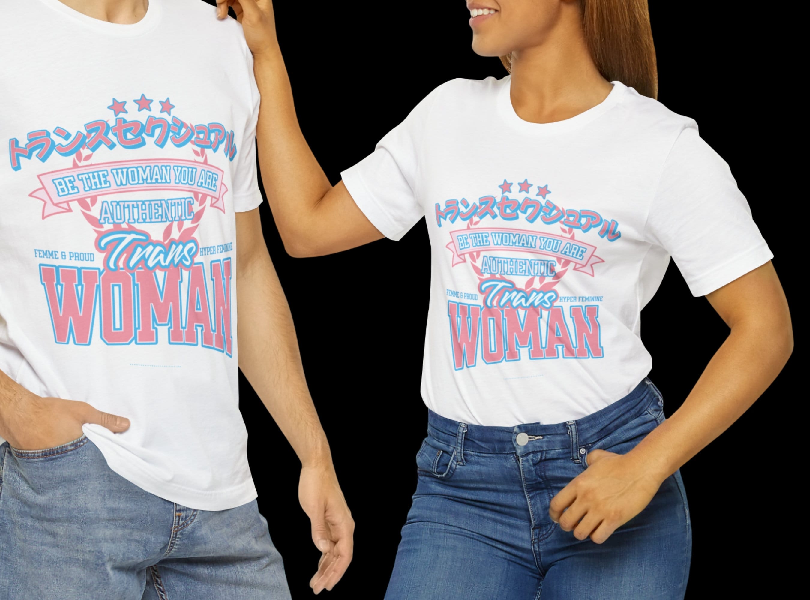 Transsexual, Be the Woman You Are, Trans Woman, Gender Neutral Shirt ...