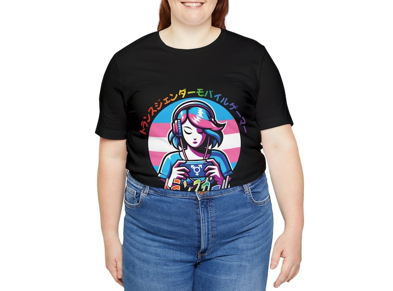 Transgender Gamer Girl T-shirt, Mobile Gaming Pride - Etsy