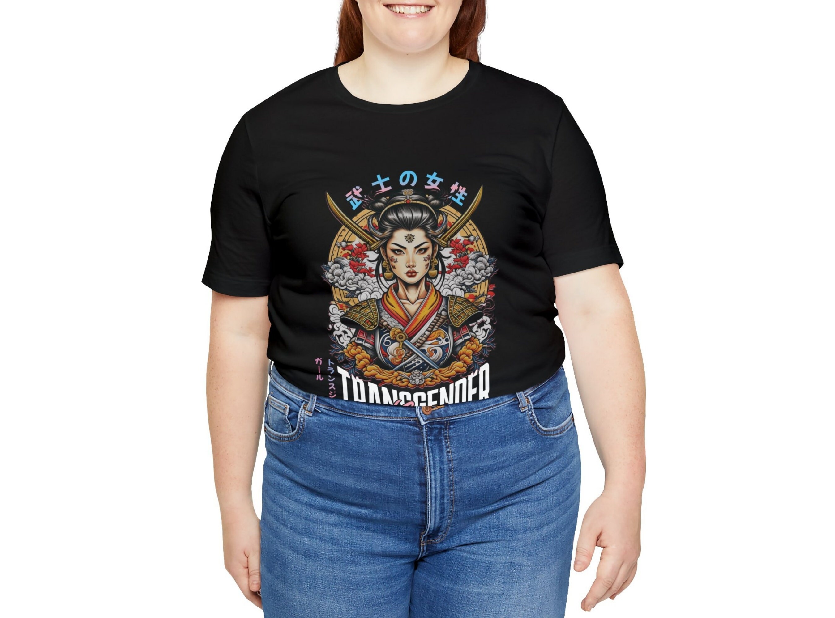 Transgender Samurai Girl Tee, Pride Streetwear - Etsy