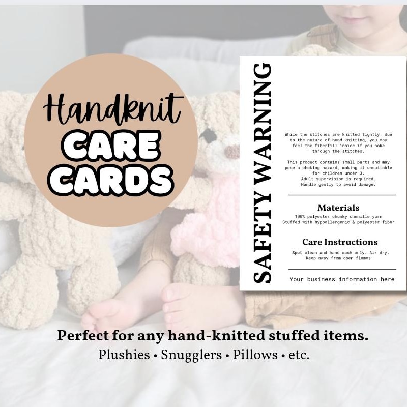 Handmade Tags for Plushies - Etsy