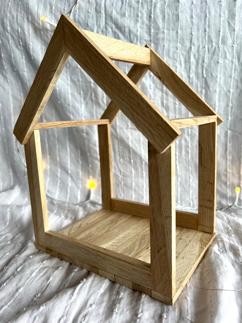 Deko Haus aus Holz - Landhausstil, Tischdekoration - Etsy.de