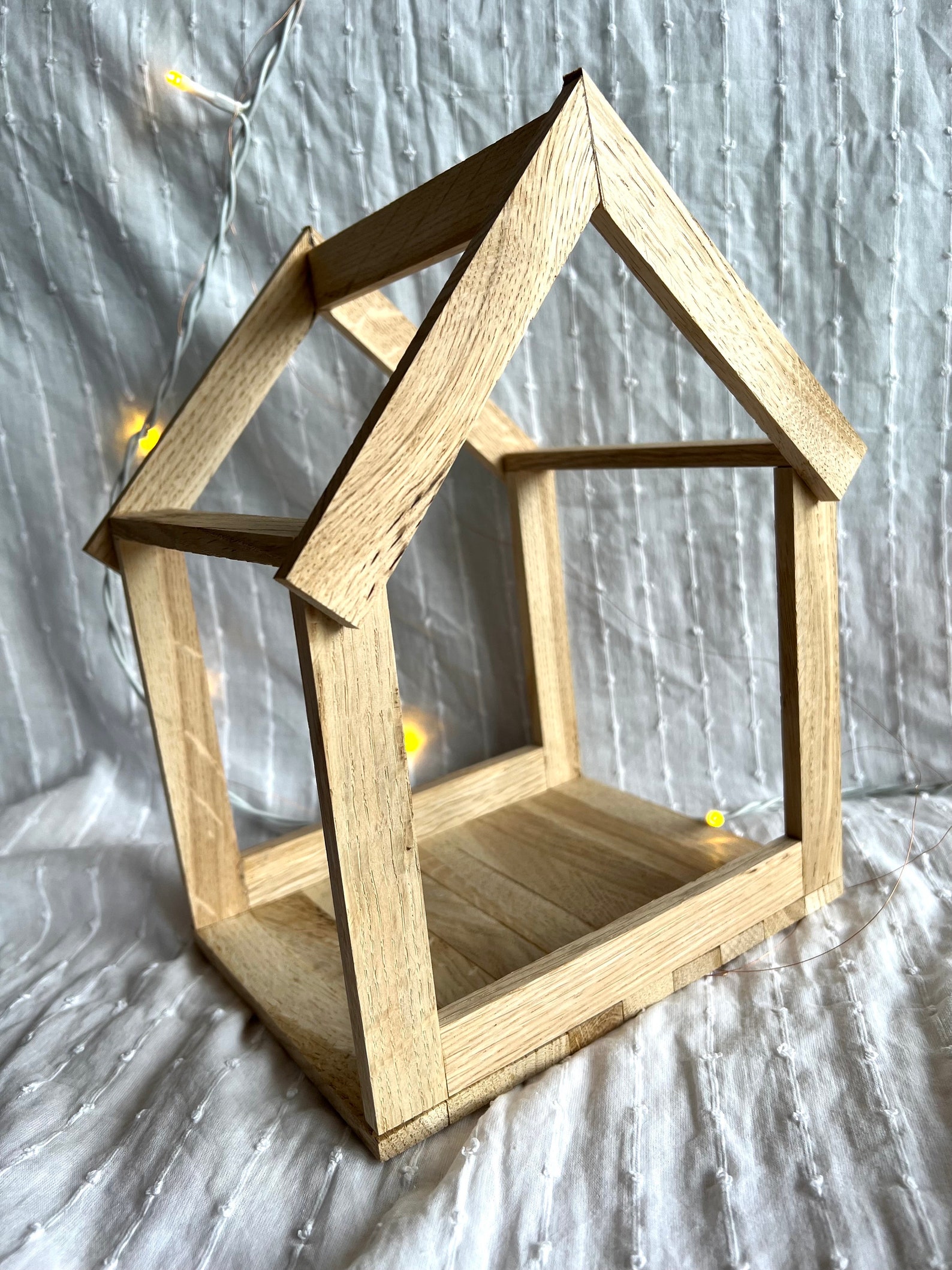Deko Haus aus Holz - Landhausstil, Tischdekoration - Etsy.de