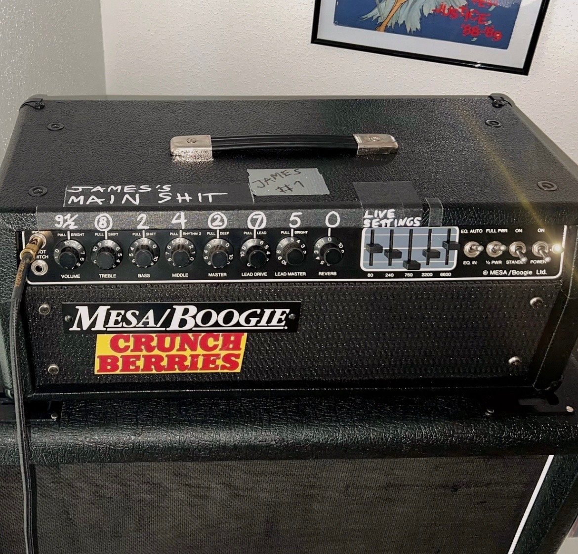 Crunch Berries Sticker James Hetfield Mesa Boogie Mark Iic Sticker ...