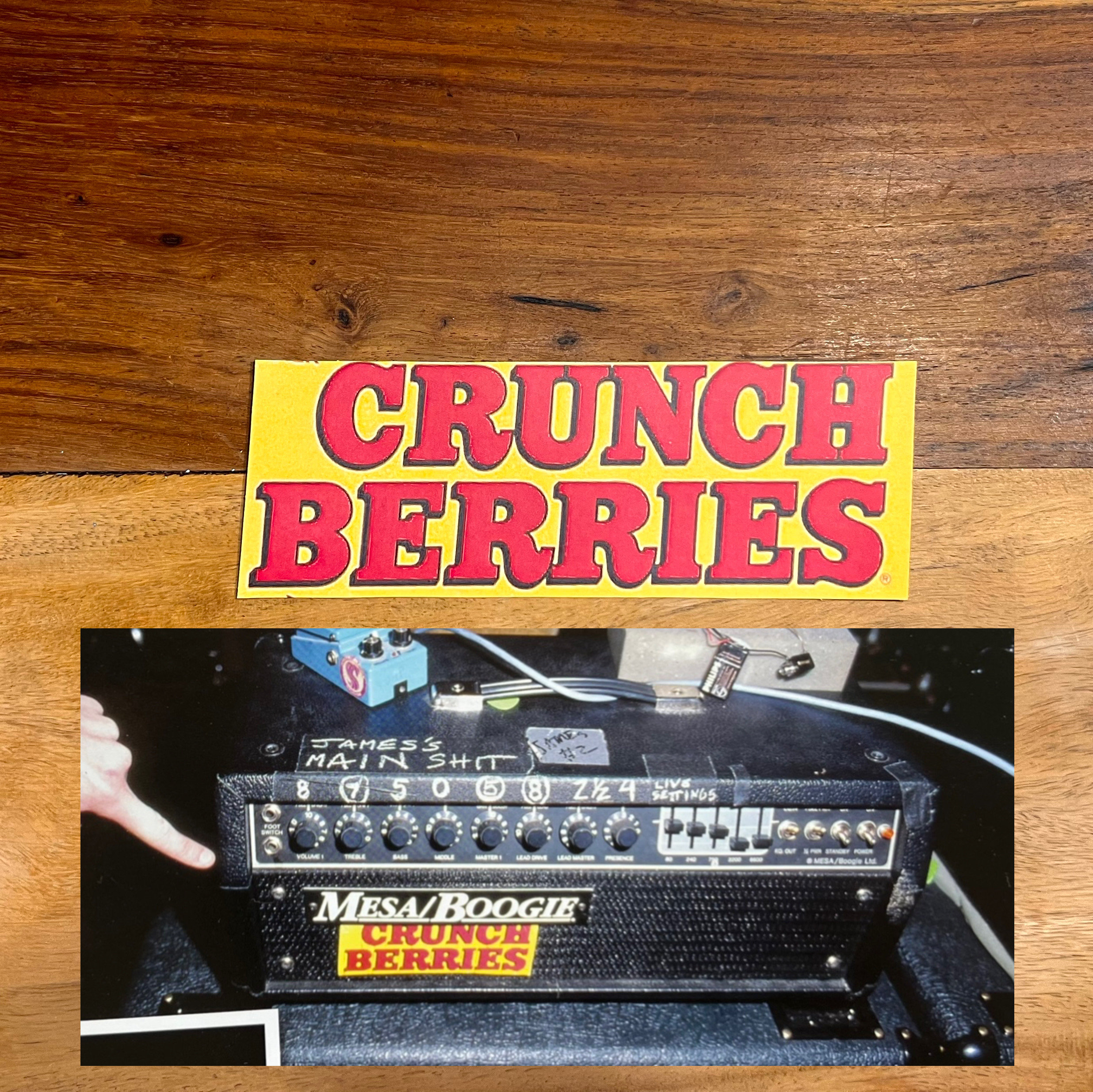 Crunch Berries Sticker James Hetfield Mesa Boogie Mark Iic Sticker ...