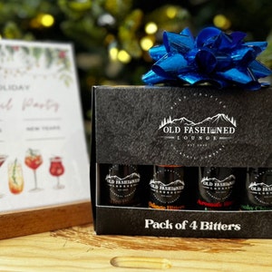 Craft Bitters Whiskey Sampler Set of 4 - Etsy