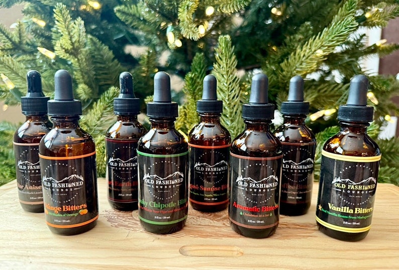 Handcrafted Bitters Sampler Set - Gin Garden Pack - Etsy