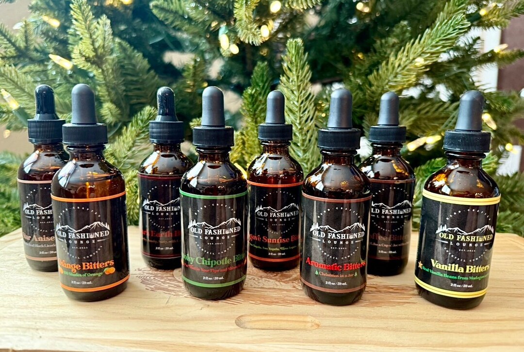 25% OFF! Handcrafted Bitters Sampler Set - Rum Tropics 4 Pack of Mixed ...