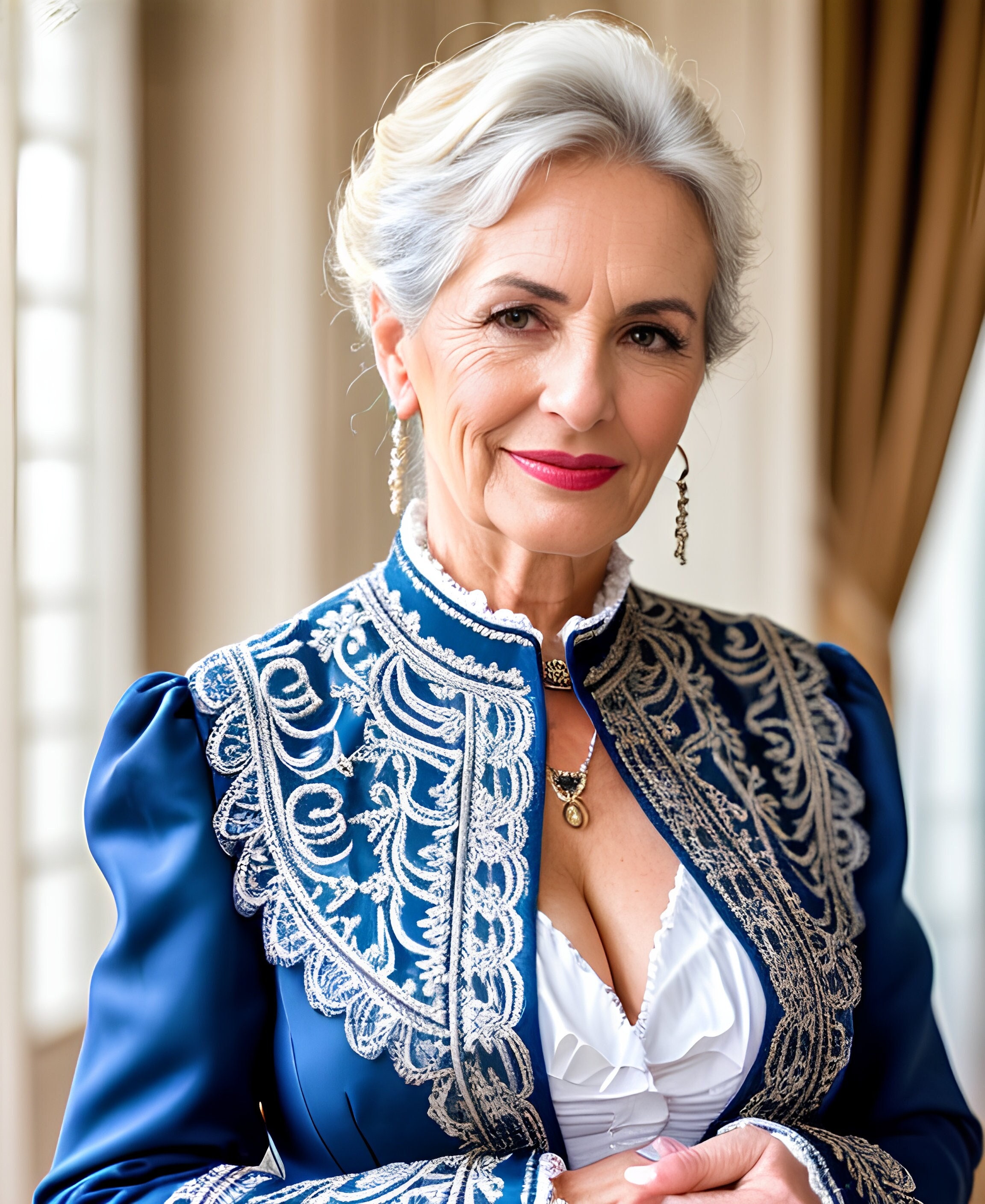 Erotic French MILF Photography: Captivating Illustrations of Mature Women Over 50 French Women ...