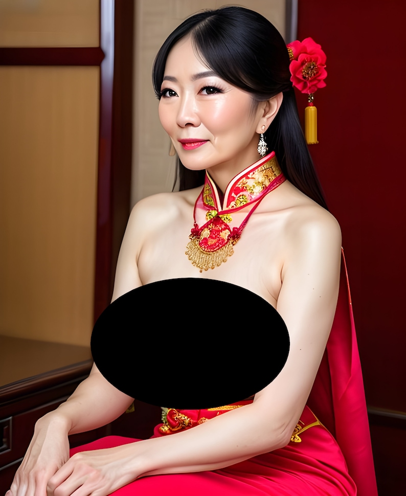 Erotic Chinese MILF Photography: Captivating Illustrations of Mature Women Over 50 Chinese Women ...
