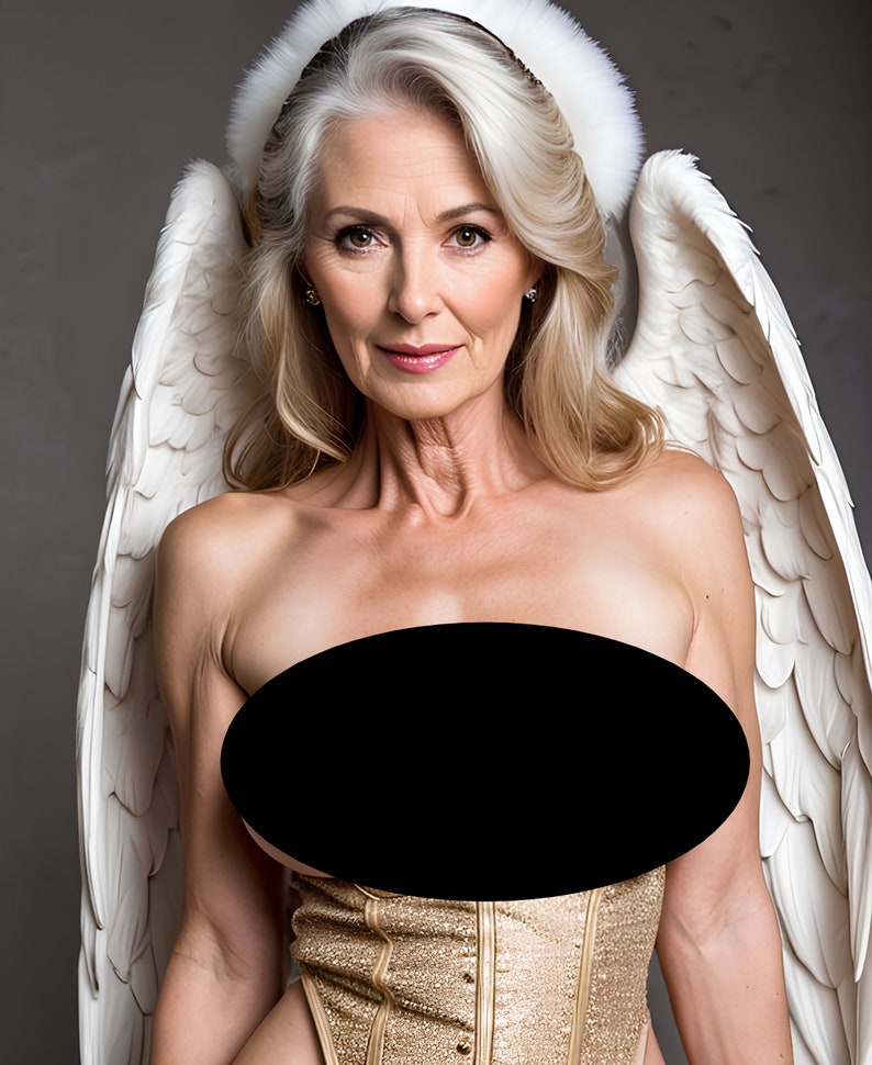 Erotic Angel MILF Photography: Captivating Illustrations of Mature Women Over 50 Heaven Women ...