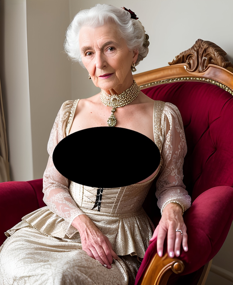 Erotic Victorian Granny Photography: Captivating Illustrations of Mature Women Over 70 Queen ...
