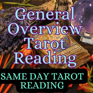 General Tarot Reading General Overview Tarot Reading - Etsy