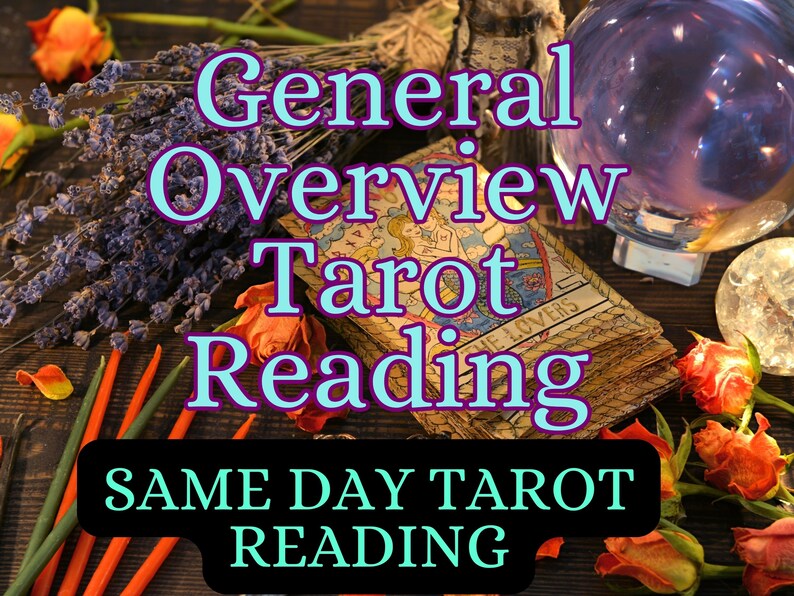 General Tarot Reading General Overview Tarot Reading - Etsy