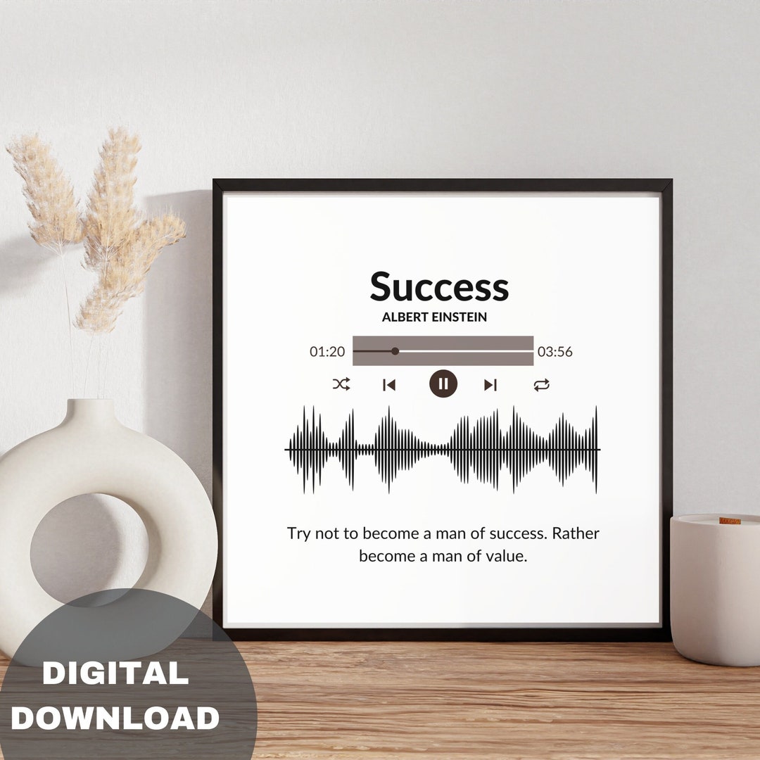 Success Definition Poster, Success Wall Art, Motivational Poster ...