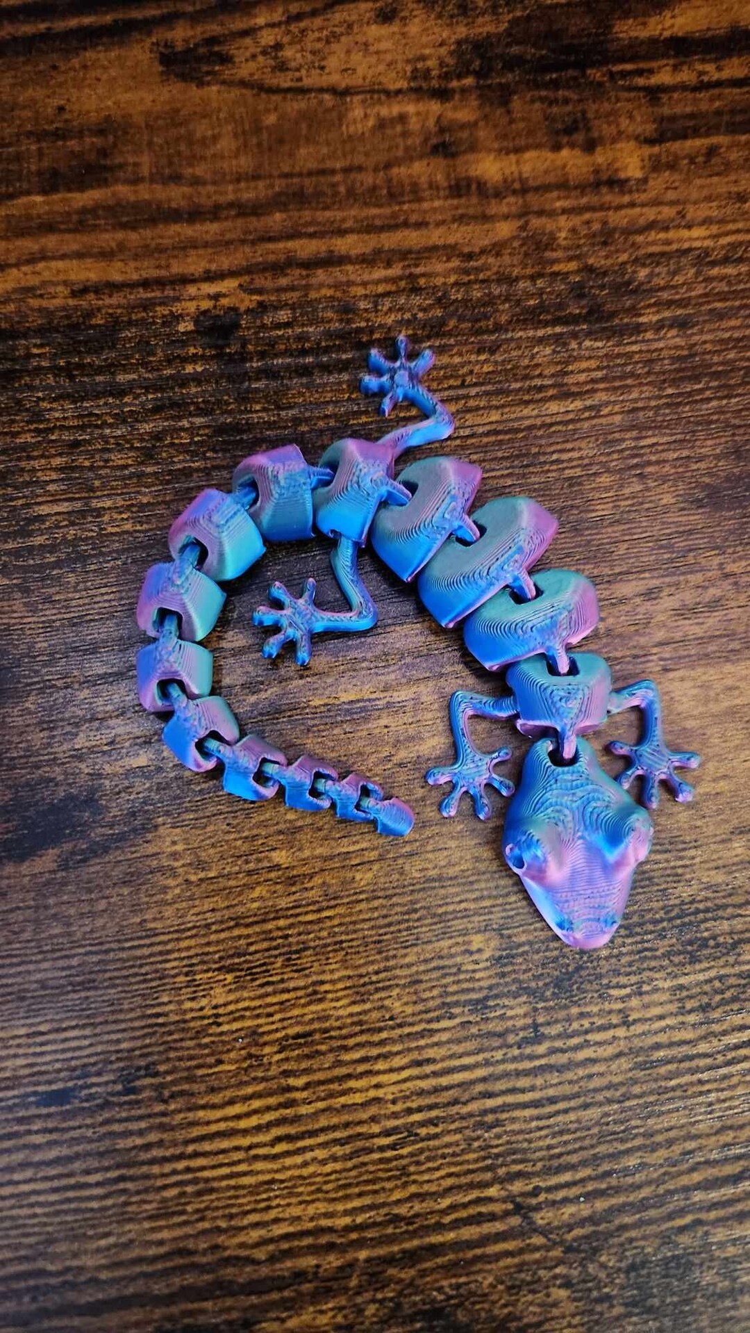 3D Printed Gecko - Etsy