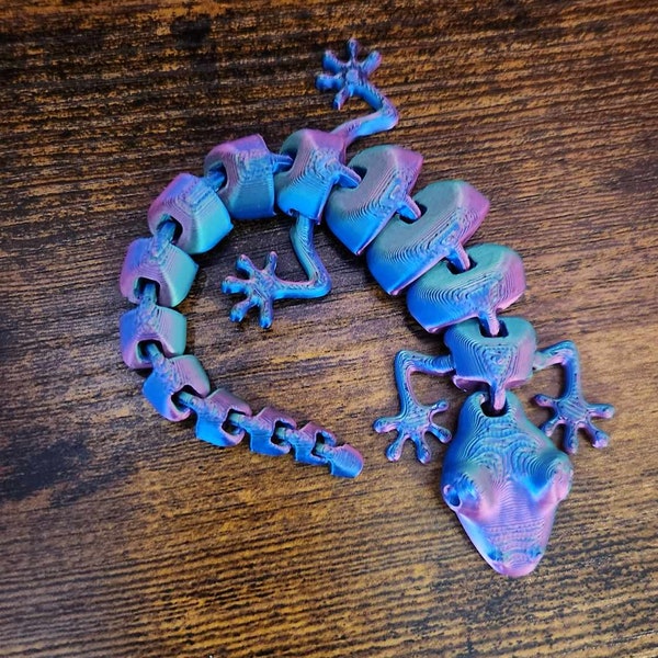 3d Printed Gecko - Etsy