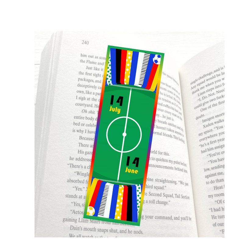 Bookmark European Championship 2024. With the Colors and Patterns of ...