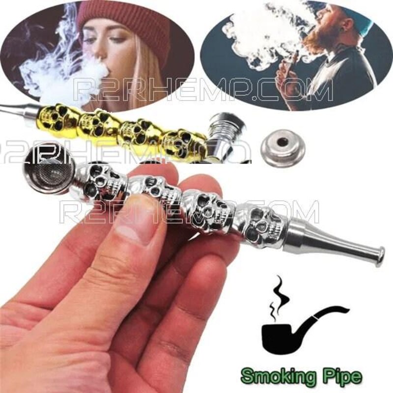 Skull Pipe - Etsy