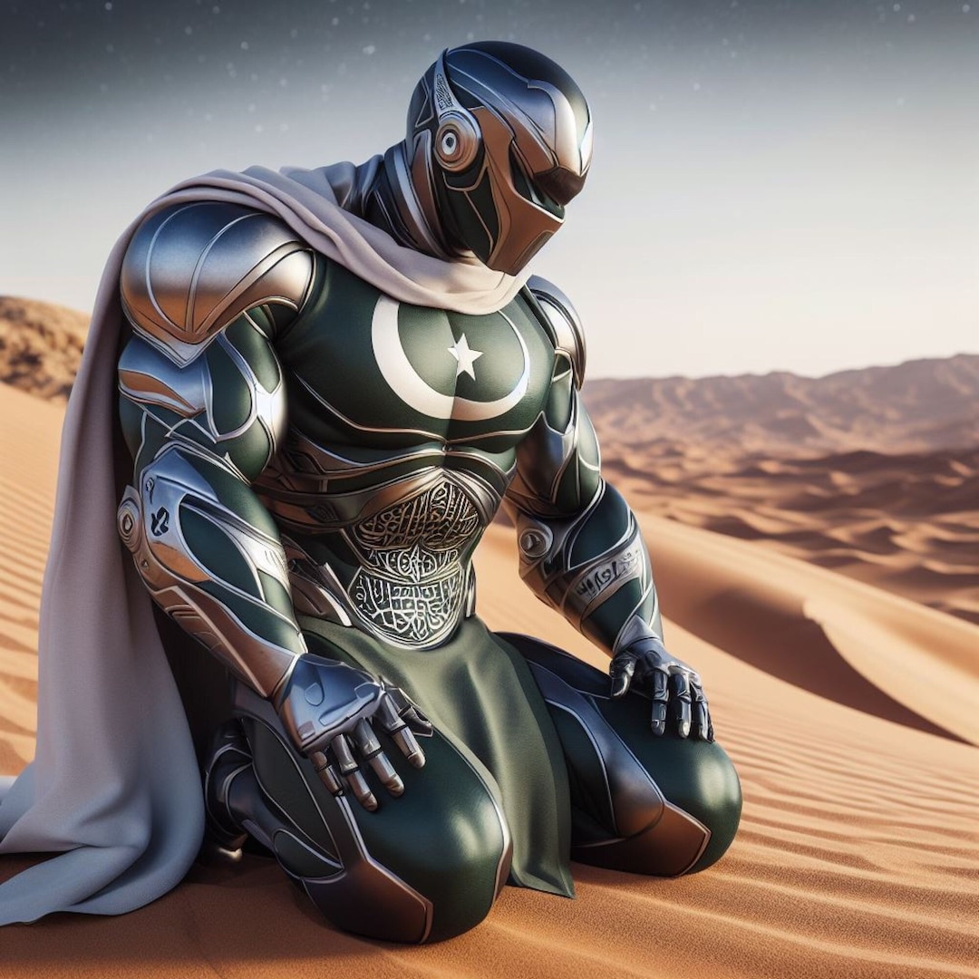 The Story of Al-qamar a Muslim Superhero - Etsy