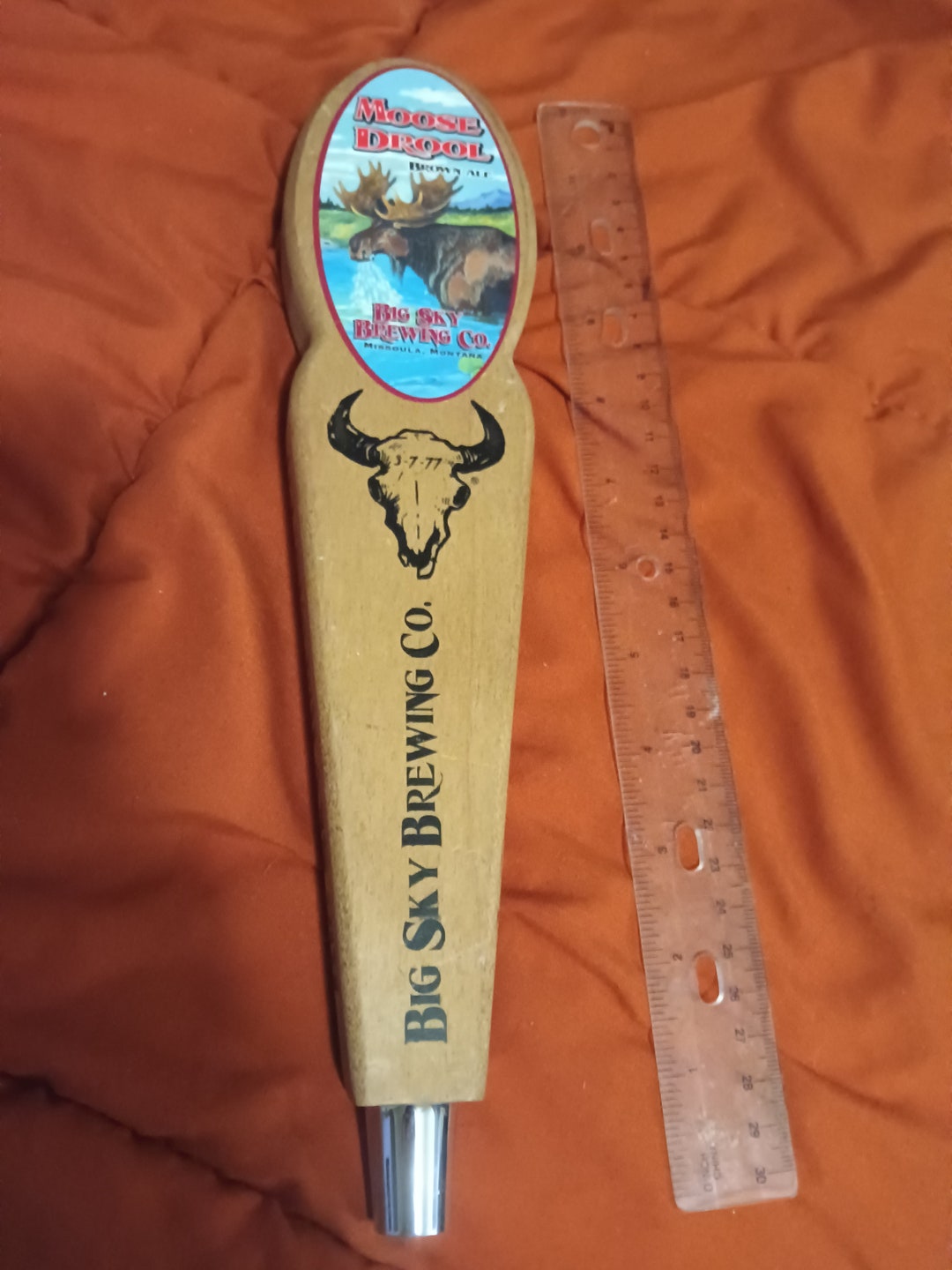 Moose Drool Big Sky Brewing Beer Tap Handle - Etsy