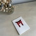 3D Paper Art Japanese Torii Gate, Paper Quilled + Hand Painted Greeting ...