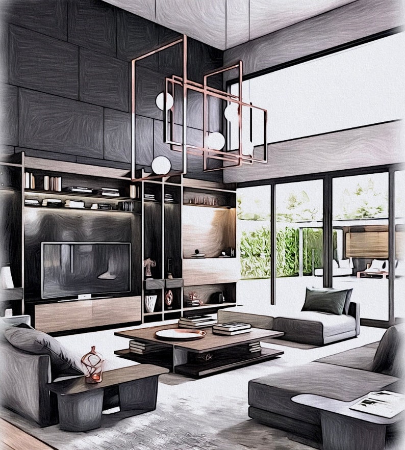 INTERIOR DESIGN STUDIO Aesthetic - Etsy