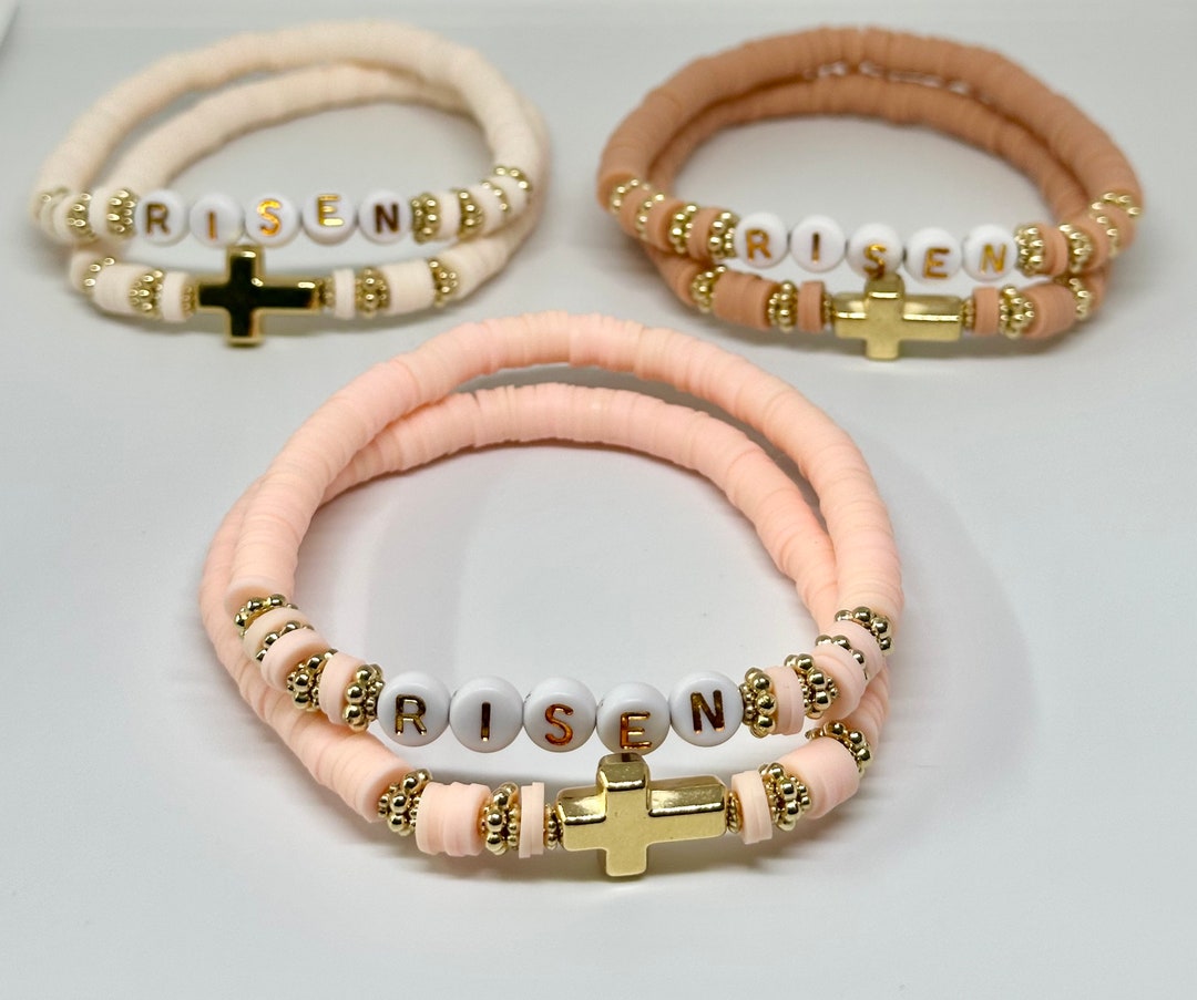 Easter Risen Bracelet Sets, Easter Bracelets, Easter Basket Stuffers ...