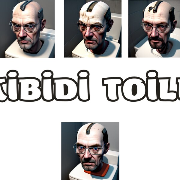 Skibidi Vector - Etsy