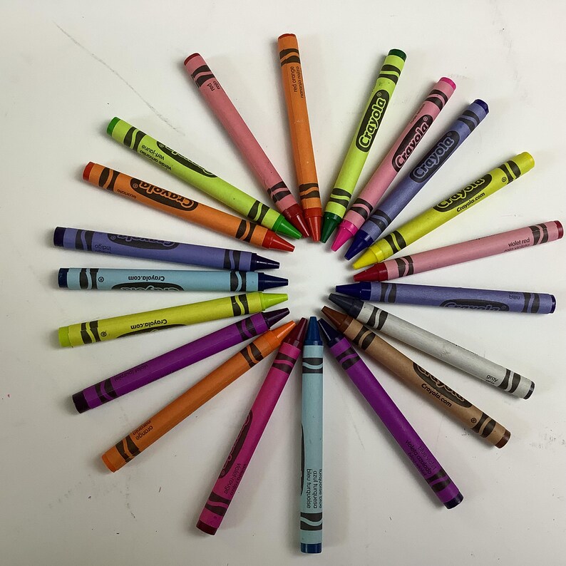 Bulk Crayola Crayons: 24-pack - Choose Your Color - Etsy