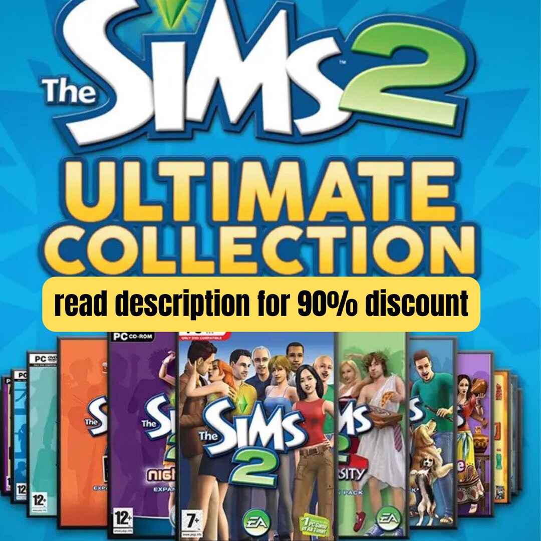 The Sims 2 Ultimate Collection Dlcs Pack Stuffs Expansion for - Etsy