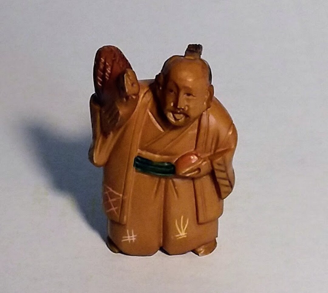 Japanese Netsuke - Etsy