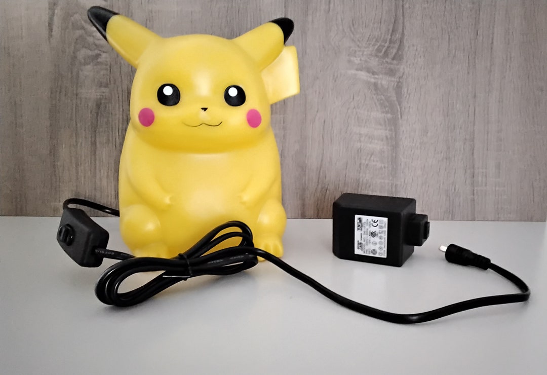 Pokemon Pikachu Table Lamp - Etsy