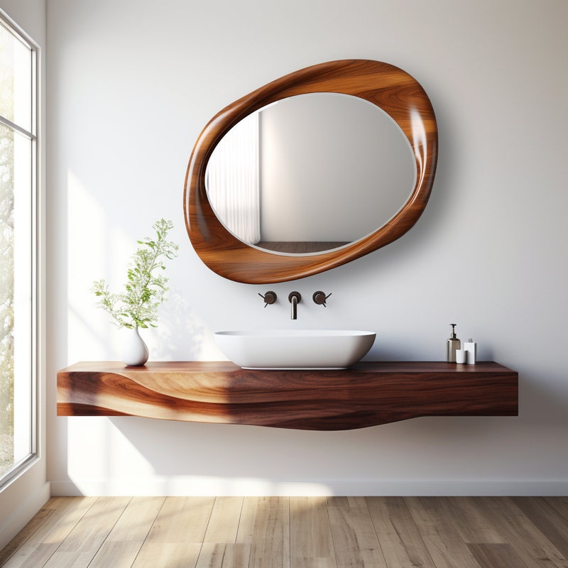 Walnut Vanity - Etsy