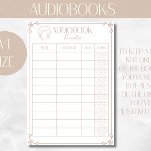 Printable Reading Journal Printable Reading Planner Book Journal Book ...