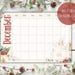 December 2024 Calendar Printable Fillable December Calendar December ...