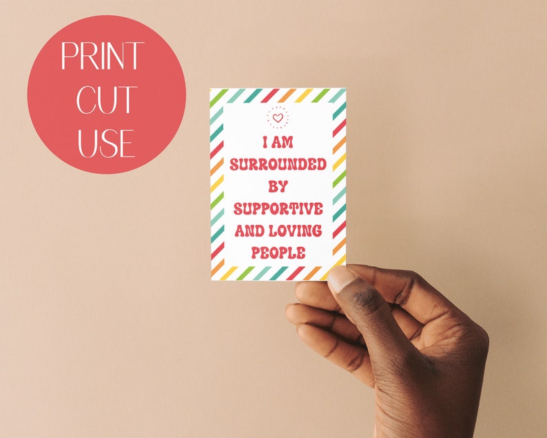 Positive Affirmation Cards Printable Affirmation Cards Quote Cards ...