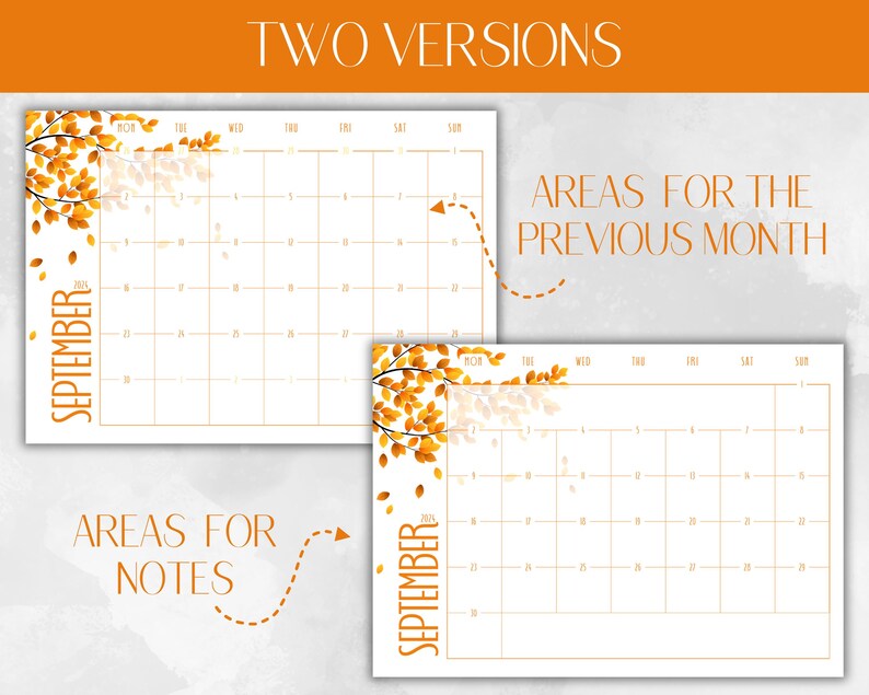 September 2024 Calendar Printable Fillable September Calendar 2024 ...