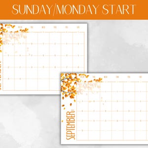 September 2024 Calendar Printable Fillable September Calendar 2024 ...