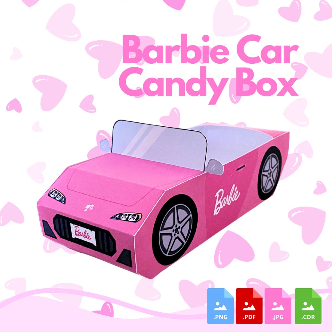 Barbie Car / Candybox / Printable / Papercraft - Etsy