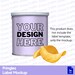 Pringles Label Mockup / PSD File / Editable - Etsy