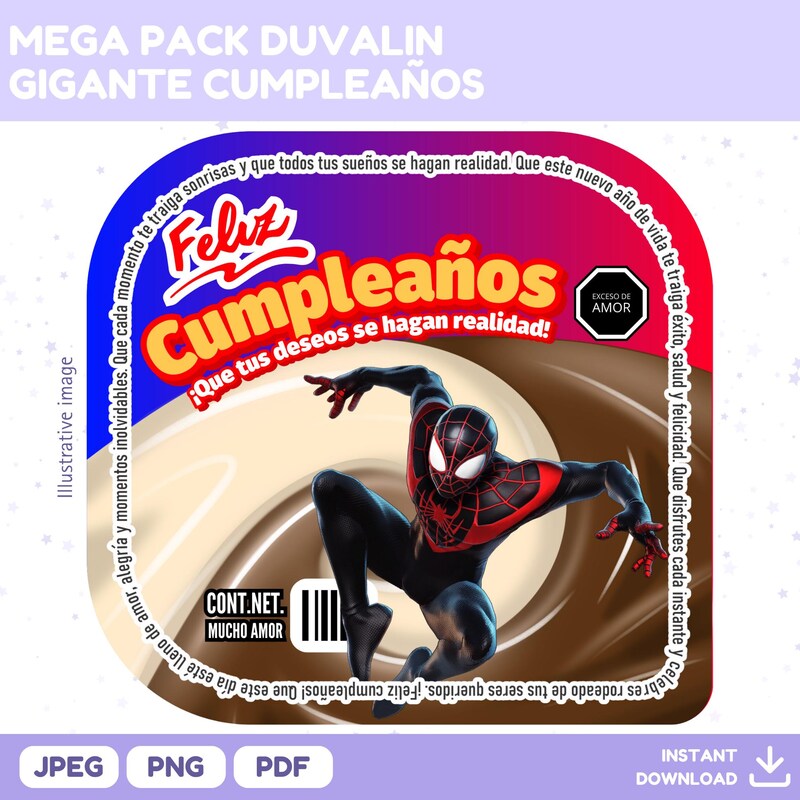 Duvalin template - Etsy México