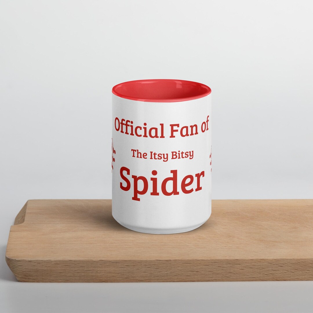 Official Fan of the Itsy Bitsy Spider Mug - Etsy