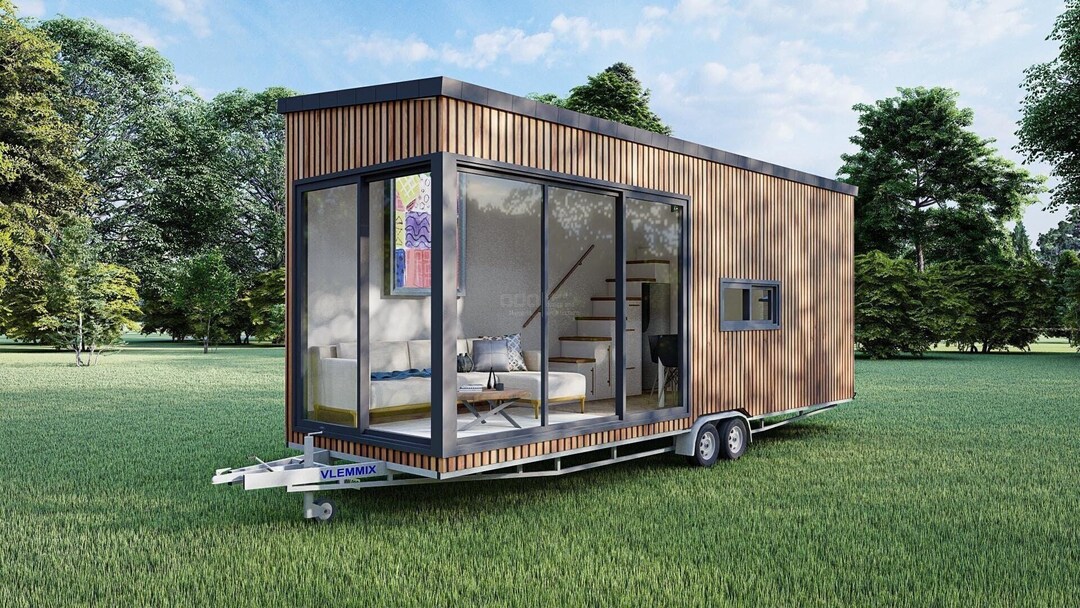Tiny House on Wheels, Tiny House Plans, Cabin Plans, Tiny House, Tiny ...