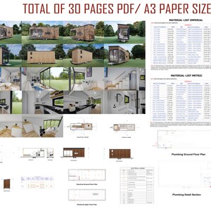 Tiny House on Wheels, Tiny House Plans, Cabin Plans, Tiny House, Tiny ...