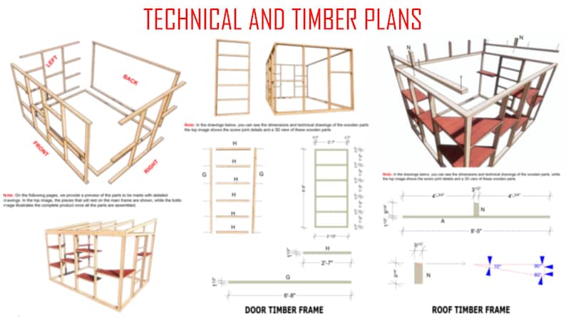 Catio Plans 9x12, Cat House, Outdoor Cat Playground, DIY Animal Shelter ...