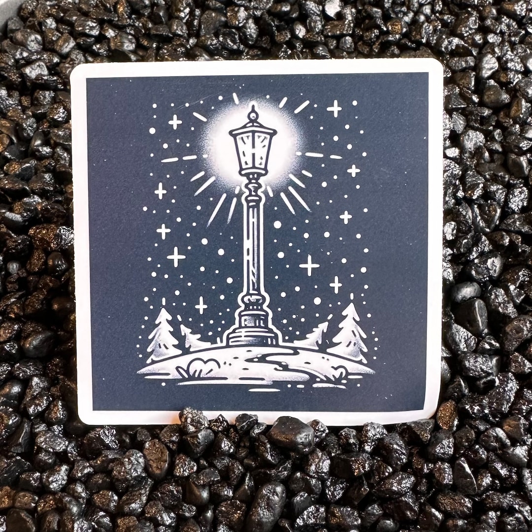 Narnia Lamp Post Sticker - Etsy